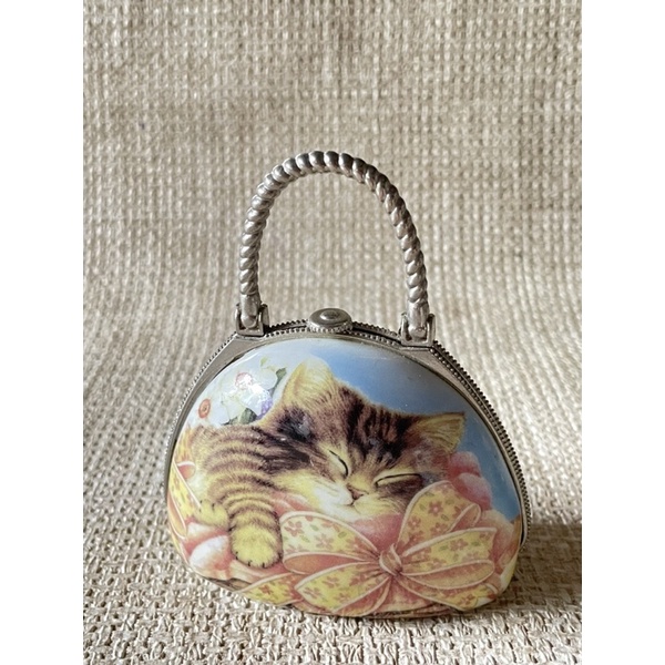 Regency Ceramic Kitty Trinket Bag From England | Shopee Philippines