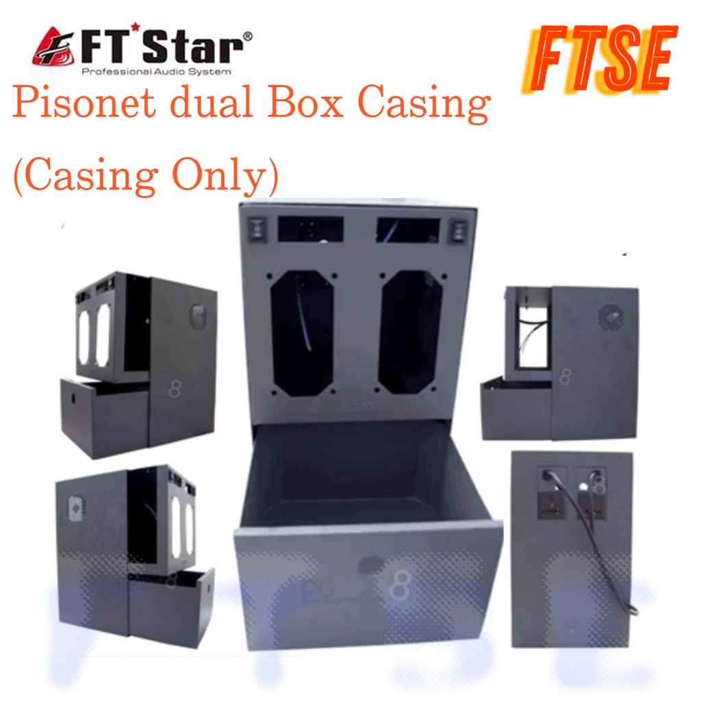 FTSE Pisonet Dual Box Casing(Casing Only) | Shopee Philippines
