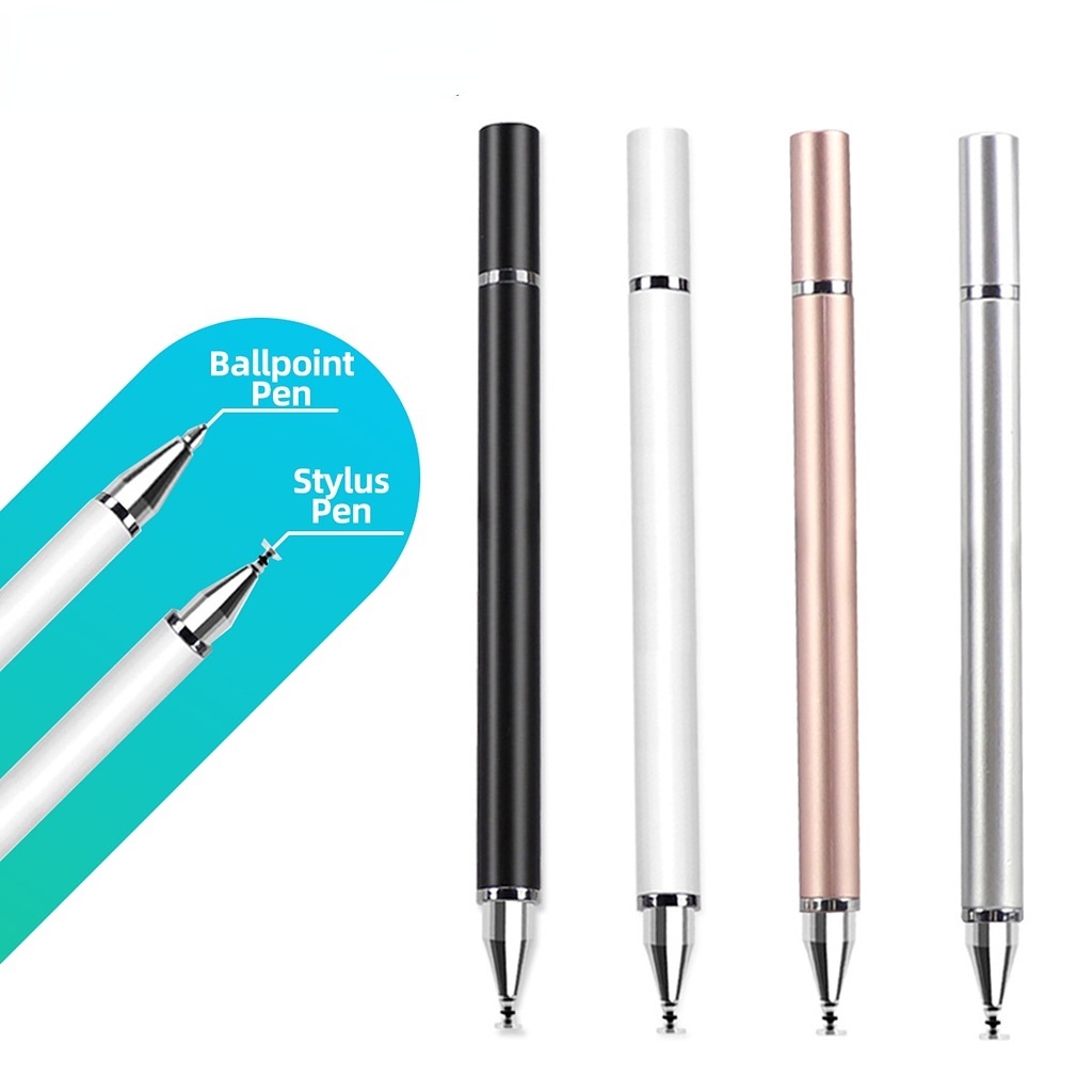 Universal 2 in 1 Stylus Pen Drawing Tablet Capacitive Screen Touch Pen ...