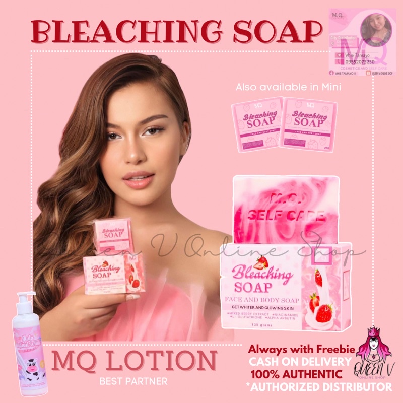 MQ Cosmetics Intensive Bleaching Soap (Face & Body) | Shopee Philippines