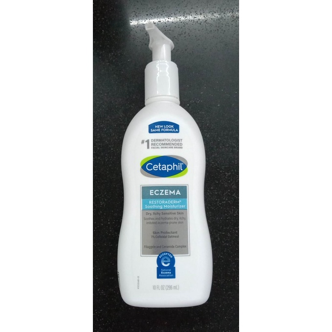 CETAPHIL ECZEMA RESTORADERM SOOTHING MOISTURIZER 10FL OZ. (296mL ...