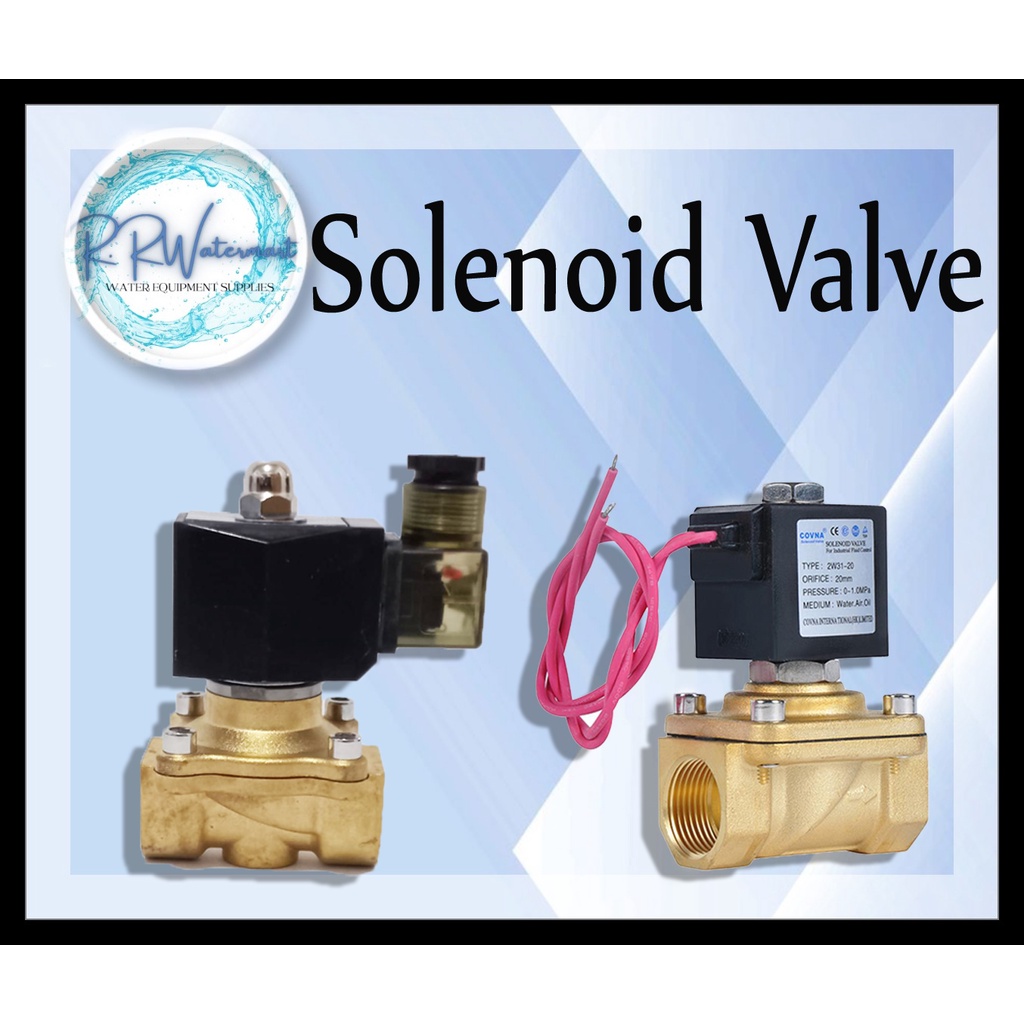 SOLENOID VALVE 220VAC | Shopee Philippines