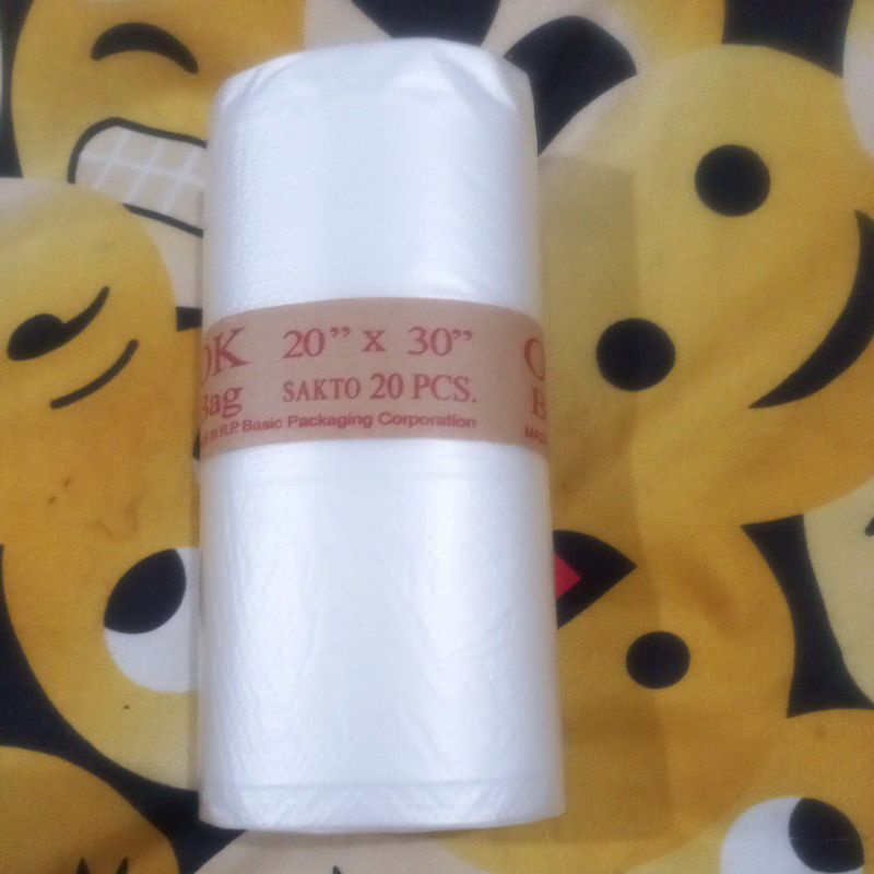 20x30 Plastic Multi Purpose HD Roll Bag(20pcs.) | Shopee Philippines