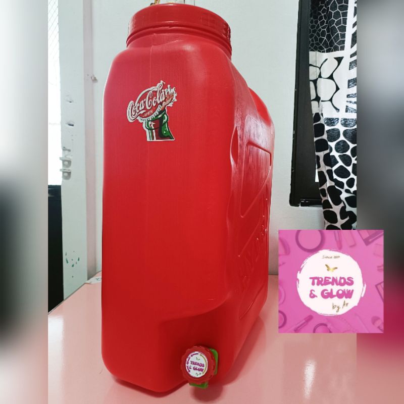 Red Colored Water Gallon 20liters | Shopee Philippines