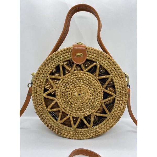 Original Rattan Bags from Bali Indonesia-2 way to carry | Shopee ...