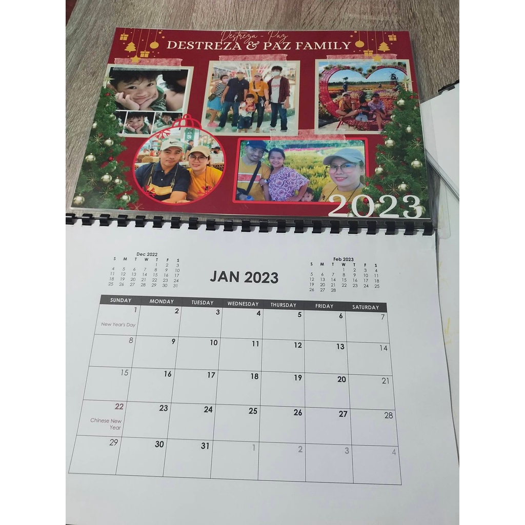 Personalized 2023 Calendar | Shopee Philippines