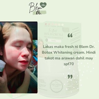 Dr Blem Whitening Botox Cream SPF70 | Shopee Philippines