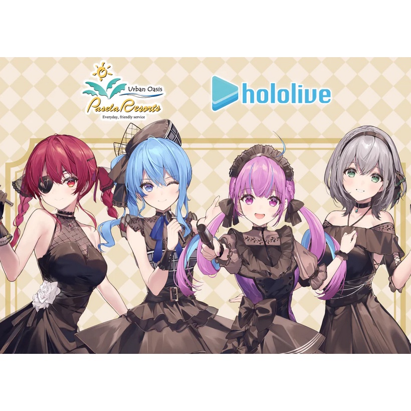 Hololive x Pasela Resorts Collaboration Shikishi | Shopee Philippines