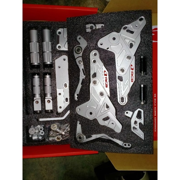 Racing boy Rearset full set for raider 150 carb (S3 original) | Shopee ...