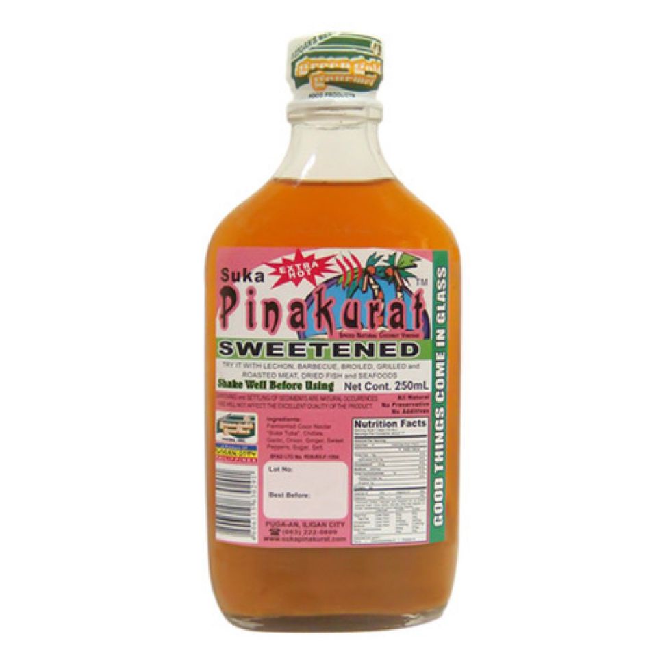 Pinakurat Sweetened Suka 250ml | Shopee Philippines