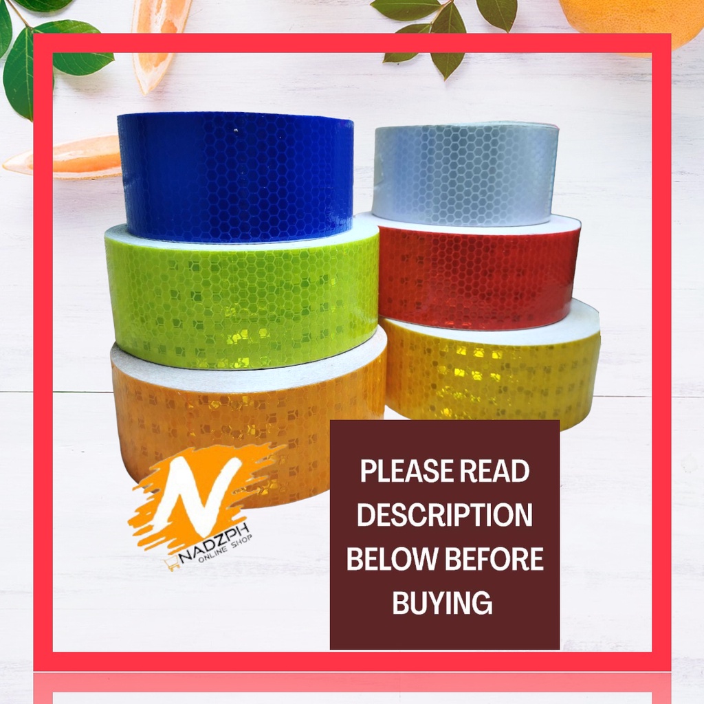 (Size-1 Meter) Vehicle Reflectorize Signs Reflector for Car, Motors and ...