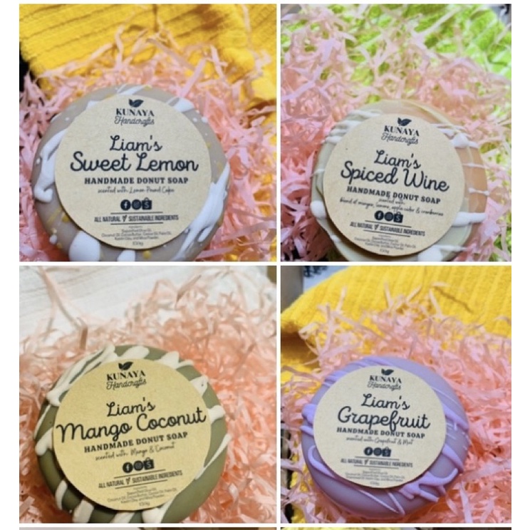 DONUT Handmade Soap Gift Set | Kunaya Handcrafts | Shopee Philippines