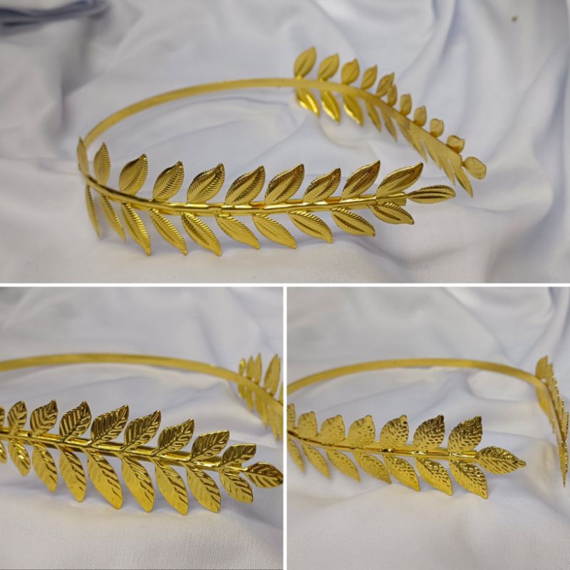 Greek leaf crown / balagtasan leaf crown metal / bohemian leaf crown ...