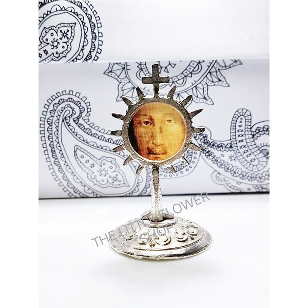 Holy Face of Jesus Holy Veil of Manoppello Blessed Sacrament Monstrance ...