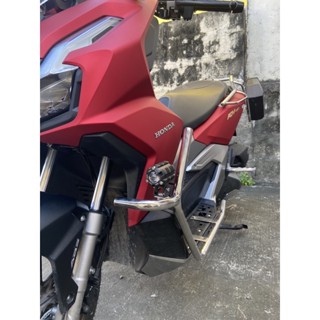 Honda Adv 160 Stainless Half Crashguard w/ MDL bracket ready | Shopee Philippines