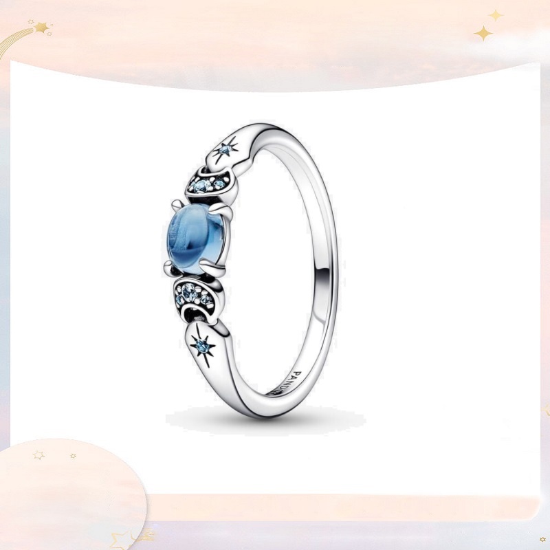 Pandora 925s Real Silver Disney Aladdin Princess Jasmine Ring | Shopee ...
