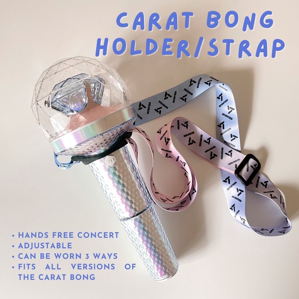 SEVENTEEN CARAT BONG LIGHTSTICK HOLDER STRAP | Shopee Philippines