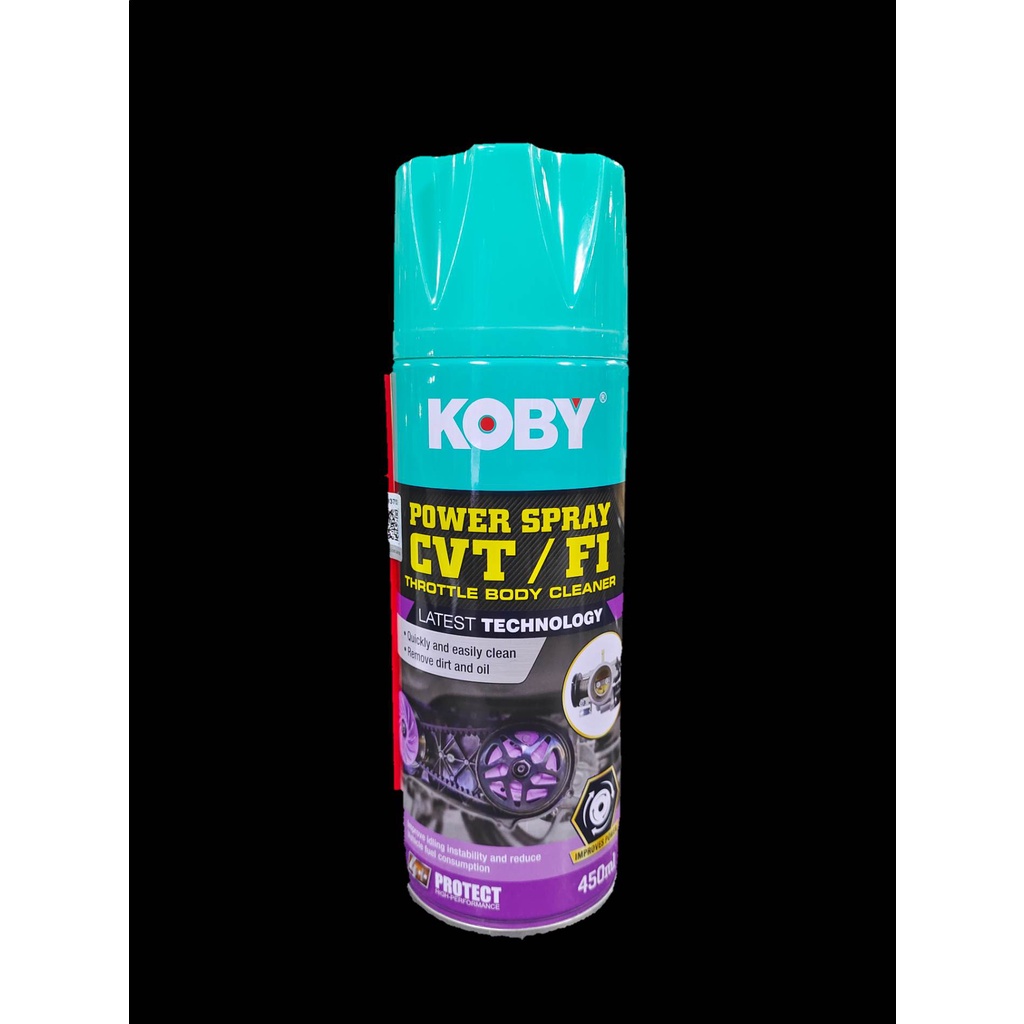 KOBY CVT/THROTTLE BODY CLEANER 450ml | Shopee Philippines