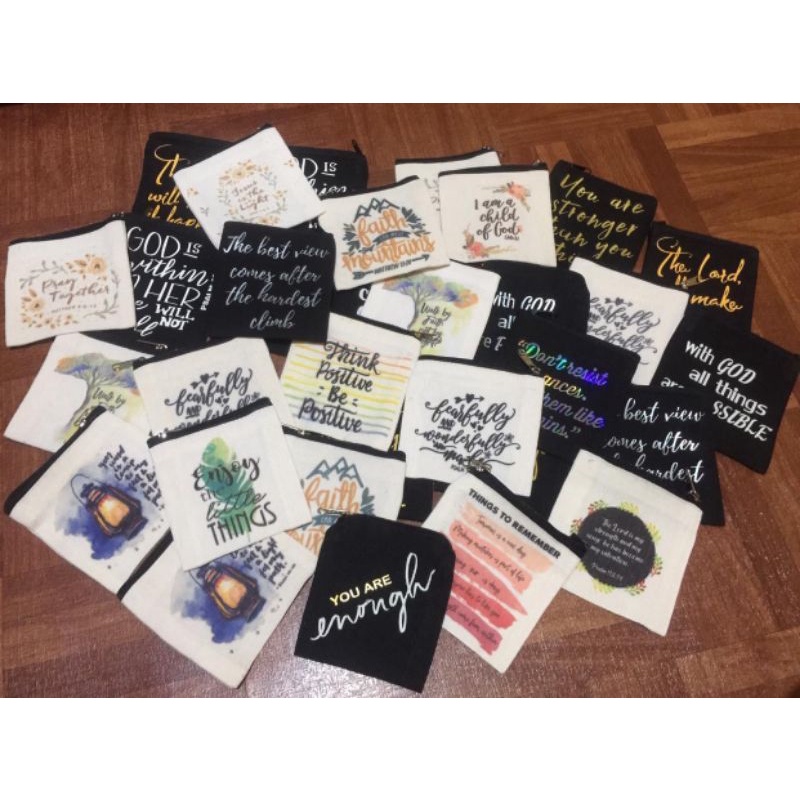 Personalized Canvass Coin Purse | Shopee Philippines