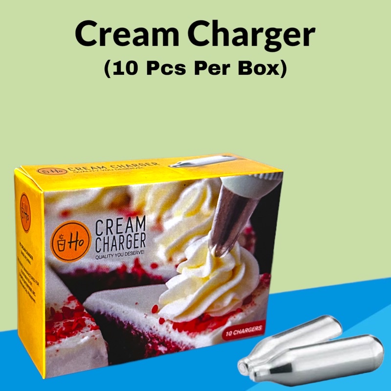 Ho Cream Charger 10 Pcs Per Box For Whip Dispenser | Shopee Philippines
