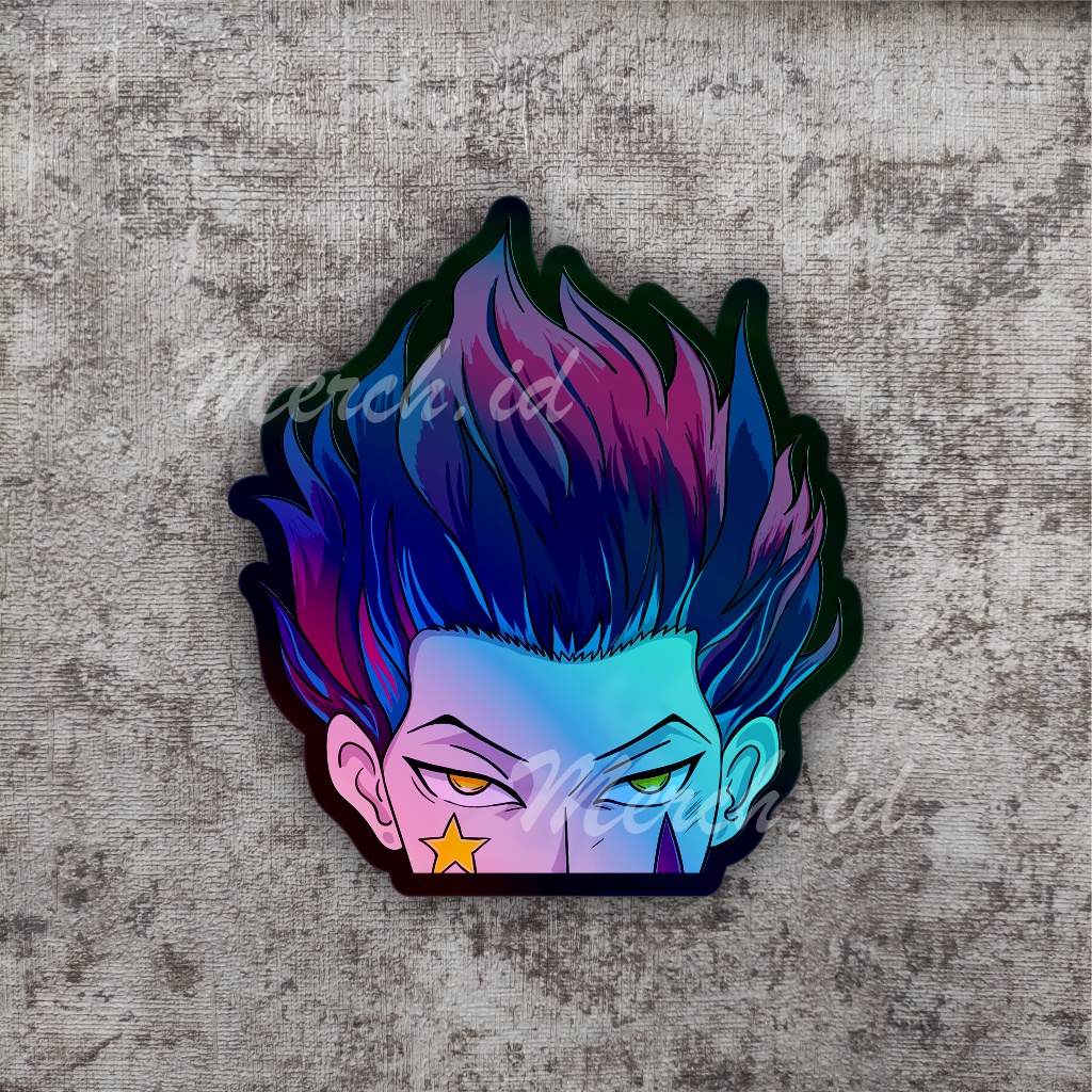 Hinter x hunter hisoka hologram anime Sticker | Shopee Philippines