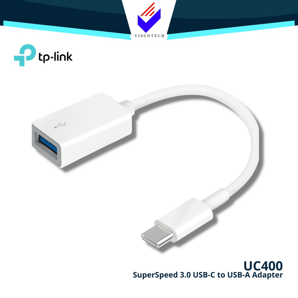 TP-Link UC400 Super Speed 3.0 Usb-C To Usb-A Adapter | Shopee Philippines