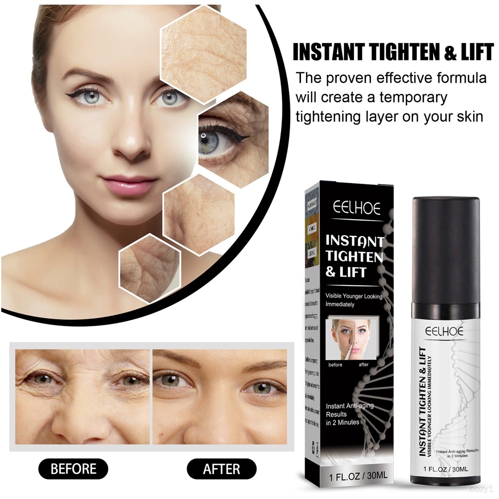 Instant Wrinkle Remover Serum Moisturizing Whitening Lift Liquid Firm