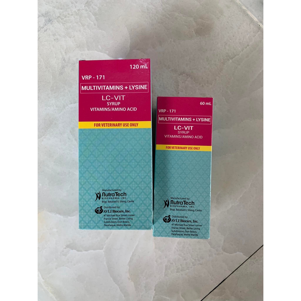 LC VIT Multivitamins for Dog Syrup 120ml | Shopee Philippines