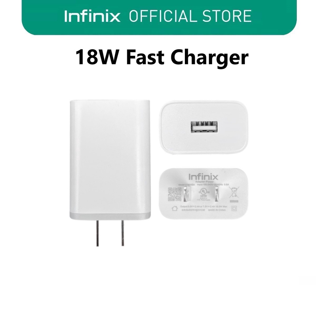 Infinix 18W Fast Charger | Shopee Philippines