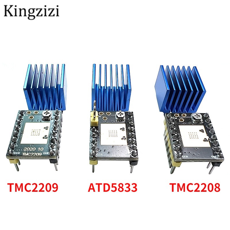 Tmc2209 Tmc2208 Atd5833 Stepper Motor Driver Stepstick Mute Driver Mks 3d Printer Parts Skr V1 3