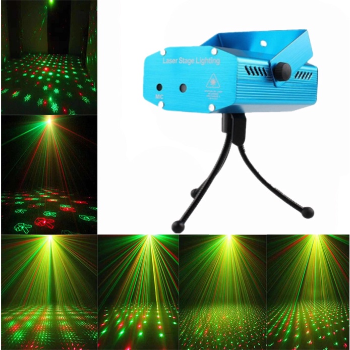 Ulife Mini Laser Projector DJ Disco Light Stage LaserNight Light ...