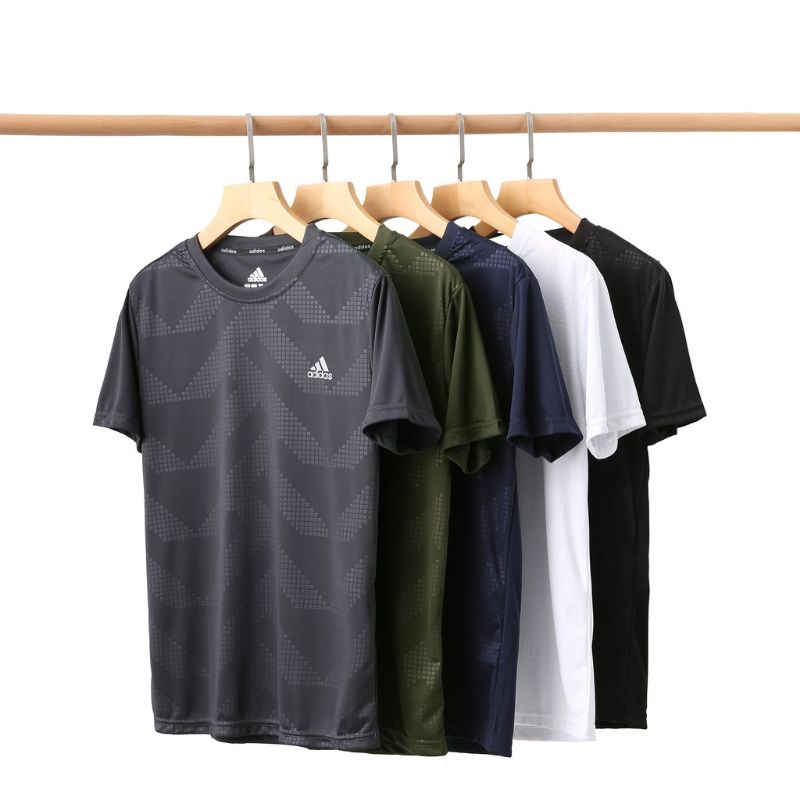 #5870 Active Sports Dry-fit T-shirts Good Fabric Stretchable | Shopee ...