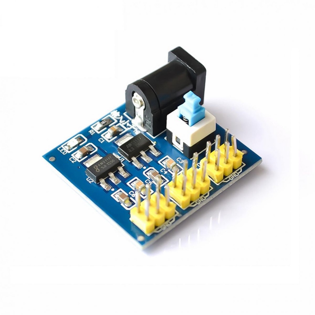 12 V to 3.3 V / 5 V / 12 V DC-DC Multi Output Voltage Step-Down ...