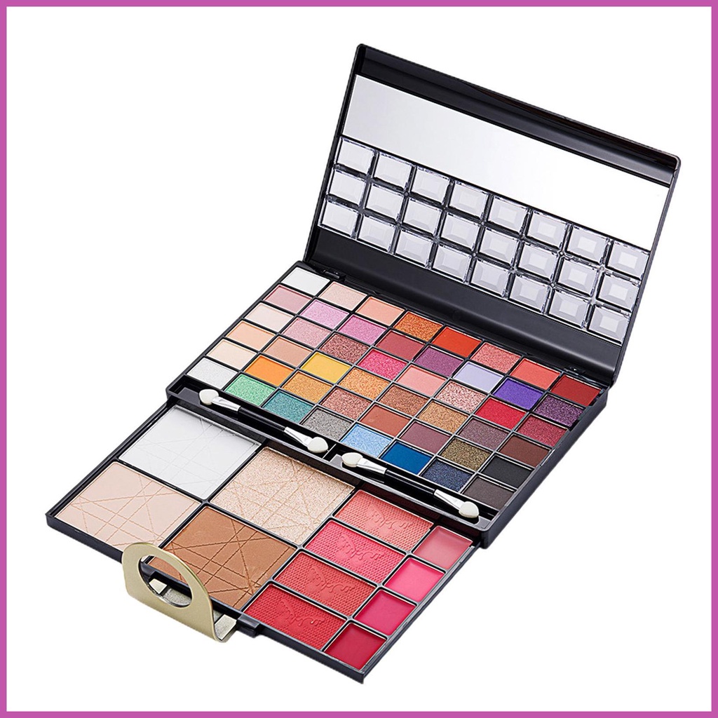 All in One Makeup Set 60 Colors Eye Shadows Blush Cosmetics Kit Makeup ...