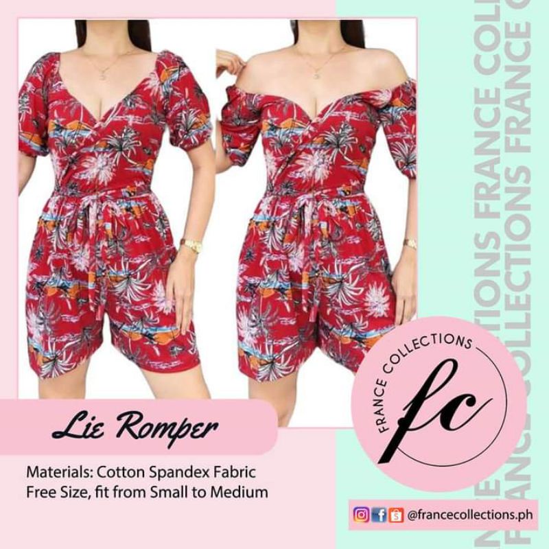LEI ROMPER (Cotton Spandex) | Shopee Philippines