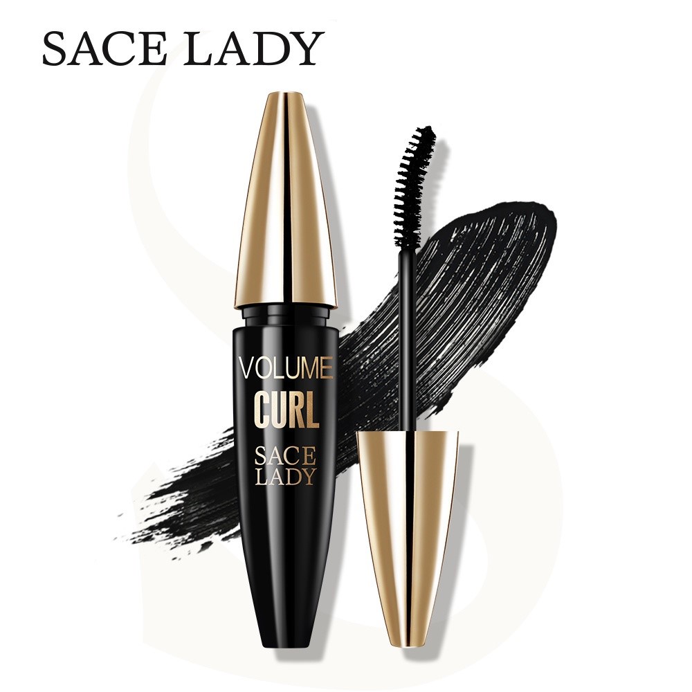 SACE LADY Hypercurl Volume Mascara Waterproof Smudge-proof Natural Long ...