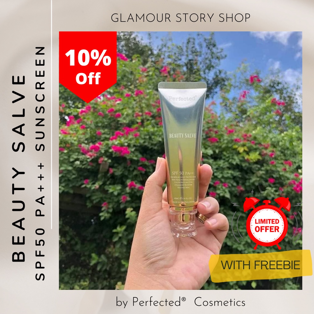 Perfected Beauty Salve Pure Mineral Sunscreen SPF50 PA+++ | Shopee ...