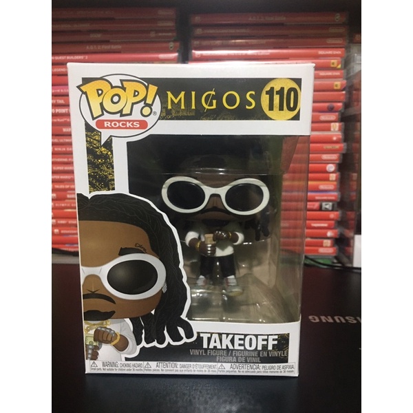 Authentic Funko Pop! Migos Takeoff 110 VAULTED with Protector | Shopee ...