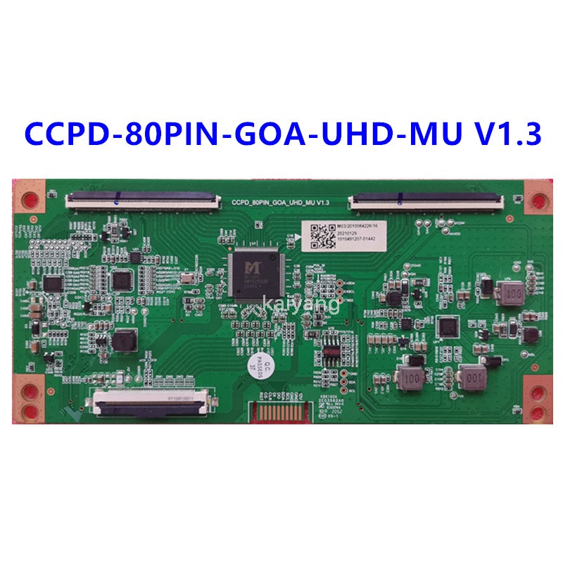 Original Haier LE58K6600UG TV Tcon board CCPD-80Ping-GOA-UHD-MU V1.3 Logical Board CCPD_80PIN ...