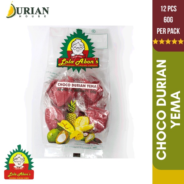 Durian House | Davao The Original Lola Abon's | Special Choco Durian ...