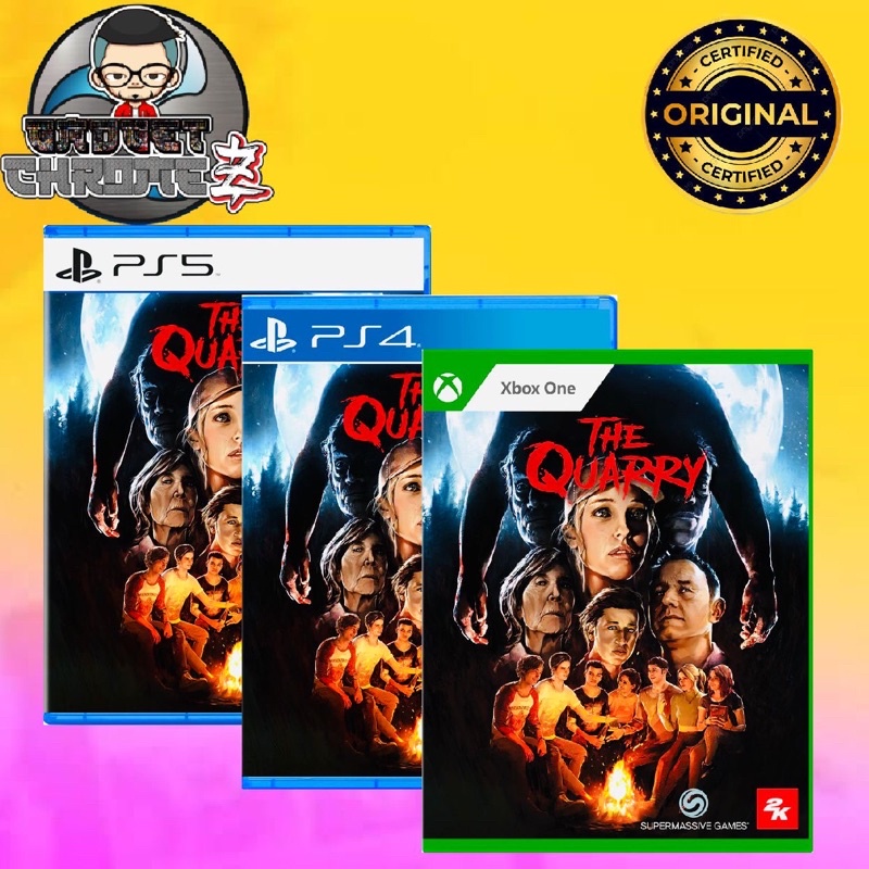 The Quarry | PS5 / PS4 / XBOX ONE Game | BRANDNEW | Shopee Philippines