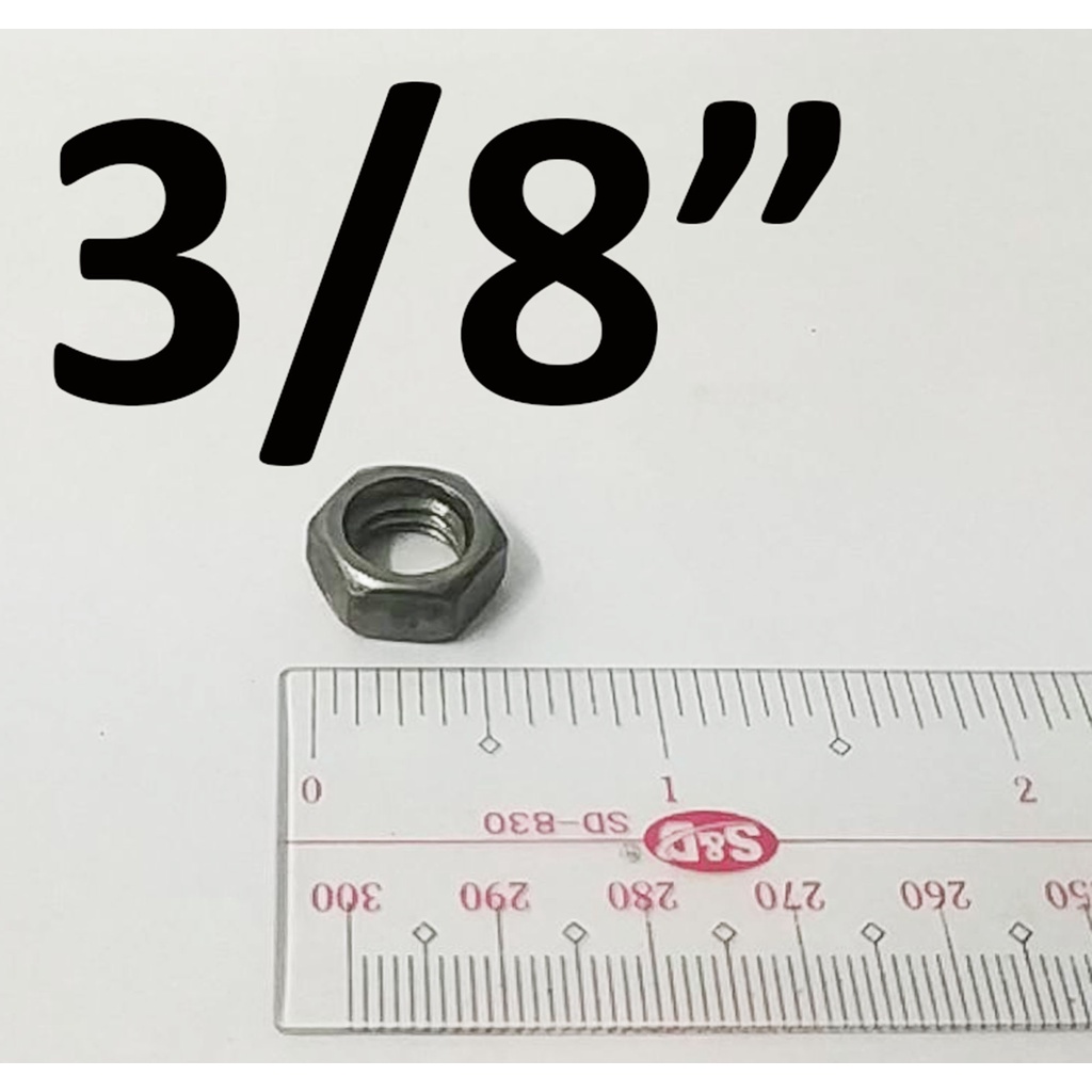 ORDINARY NUT 3/8" ( TINGI 5 PIECES ...