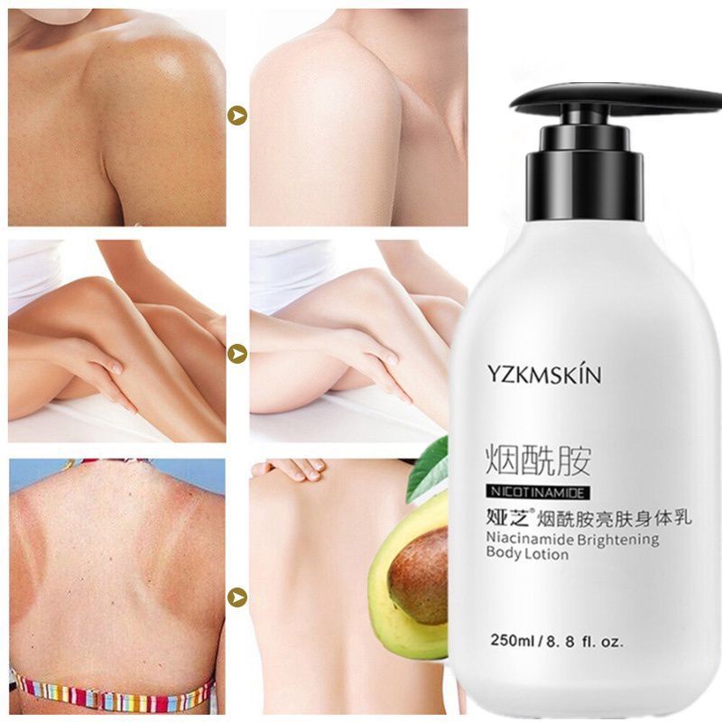250ml Niacinamide Whitening Body Lotion Moisturizing Skin Care Improve | Shopee Philippines