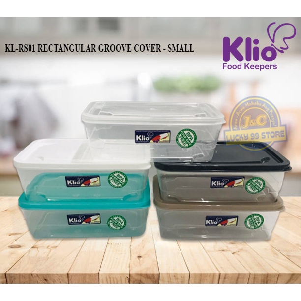 Klio KL-RS01 Rectangular Stack 800mL Food Keeper Small Rectangle ...