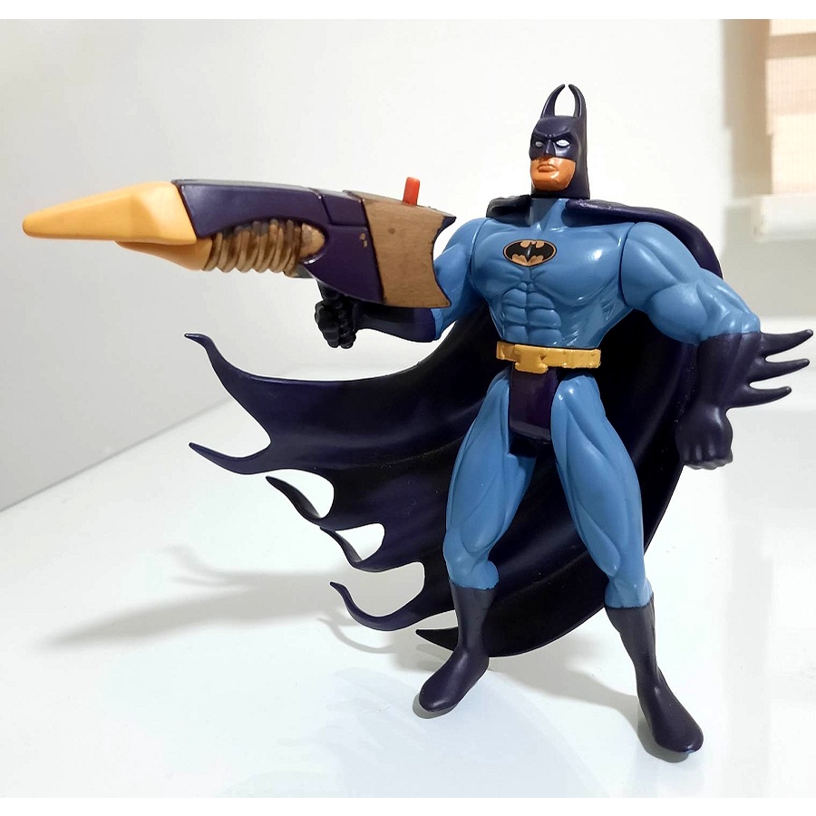 COMPLETE! Vintage 1990s Legends of BATMAN Crusader Batman action figure ...