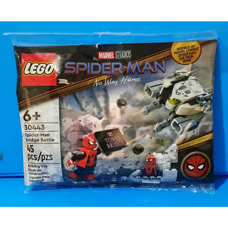Lego Spiderman No Way Home (30443) Spider-Man Bridge Battle | Shopee ...