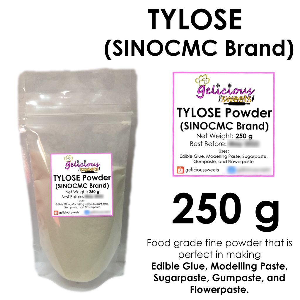 Tylose Powder (CMC) Pure 250g Food Grade Fine Powder | Shopee Philippines