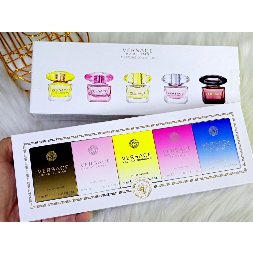 Versace Parfums Miniatures Collection | Shopee Philippines