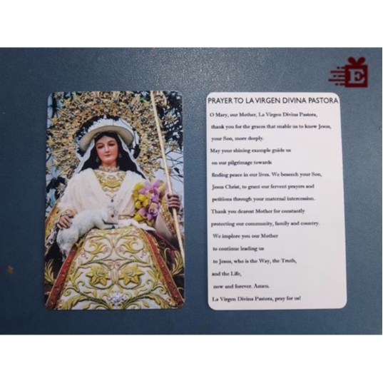 Emmanuel Gift/s For You - LA VIRGEN DIVINA PASTORA - ATM SIZE (material ...