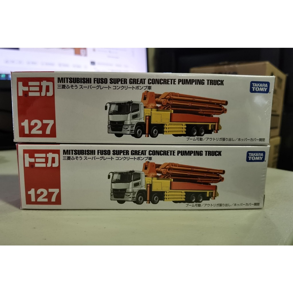Takara Tomy Tomica Long Type Tomica No. 127 Mitsubishi Fuso Super Grate ...